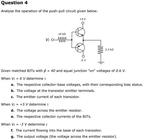 Solved Question 3 In The Simple Broken Loop Alarm Circuit