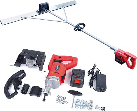 Concrete Vibrating Tool Electric Cordless Screed Vibratory Kit With