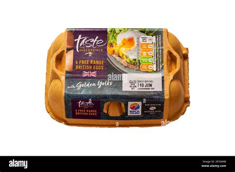 Carton Of Sainsbury S Taste The Difference 6 Free Range British Eggs