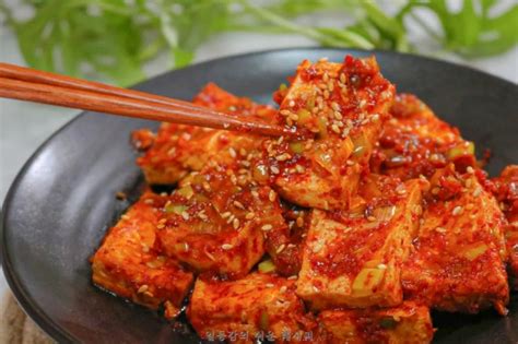 두부 구이 조림 만들기 간단한 매콤 국물 소스 양념장 만드는 법 백종원 황금 레시피 네이버 블로그