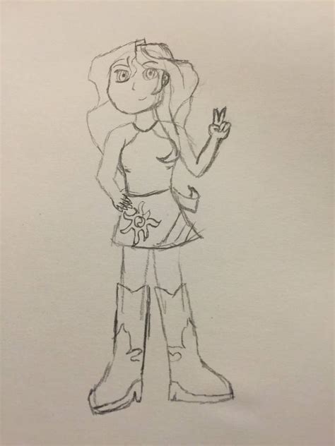 Sunset Shimmer Sketch By Iamkoold On Deviantart
