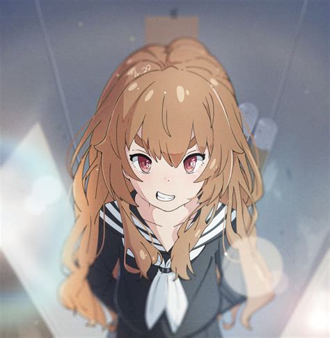 Safebooru 1girl Absurdres Aisaka Taiga Arms Behind Back Black Jacket