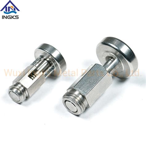 M8 M10 Safety Indexing Plunger Stainless Steel Indexing Plunger With