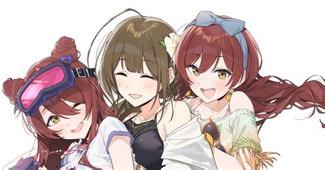 アイドルマスターシャイニーカラーズ 水着アルストロメリア 林けゐのイラスト Pixiv