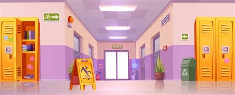 Fire Exit Sign School Stock Illustrations 95 Fire Exit Sign School