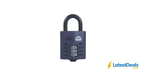 Squire Cp30 Die Cast Zinc Water Resistant Combination Padlock Blue 30mm