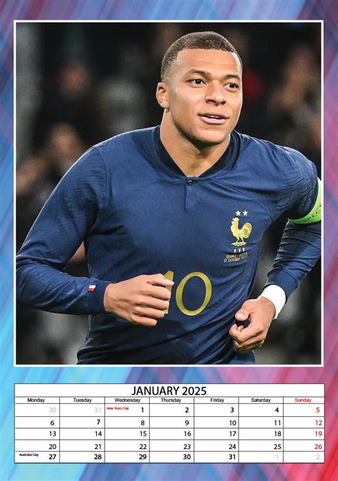 Mbappe Kalender 2025 A3 Kopen Bestel Eenvoudig En Snel Online