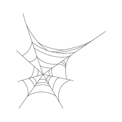 Free Psd Cobweb Monochrome
