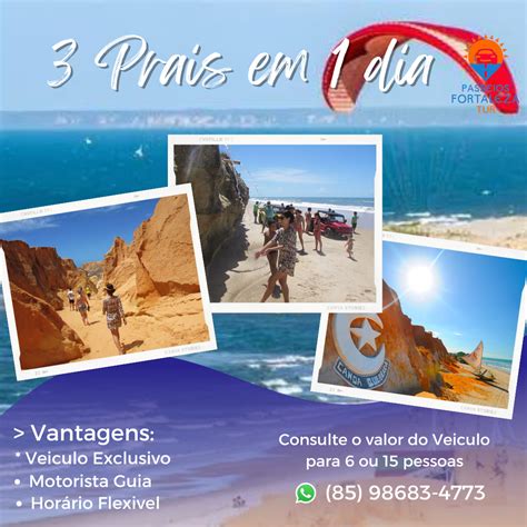 Conheça 3 Praias Em 1 Dia Morro Brancopraia Das Fontes E Canoa