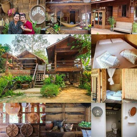 รวมแบบบ้านสไตล์ชนบท โฮมสเตย์บ้านนาต้นจั่น หมู่บ้านอัตลักษณ์ จ สุโขทัย