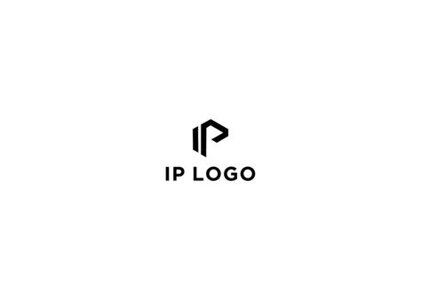 Premium Vector Ip Logo Design Vector Illustration