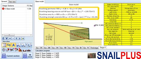 Snailplus 2021 Soil Nail Analysis Software Geotechnical Design