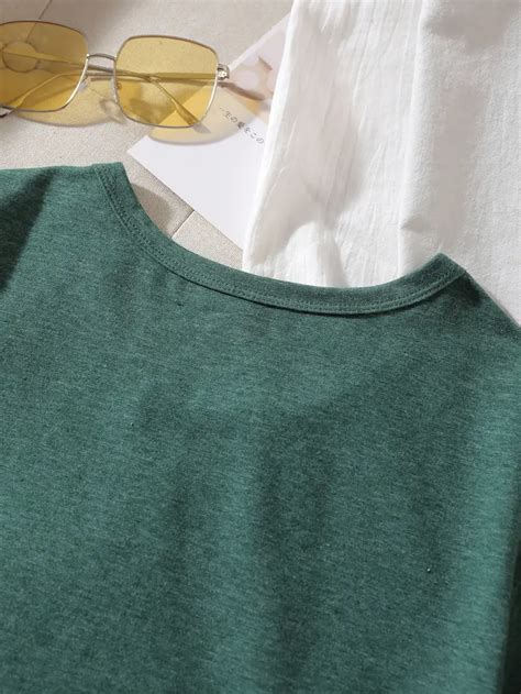 Graphic Print Crew Neck T Shirt Casual Loose Short Sleeve Temu Norway