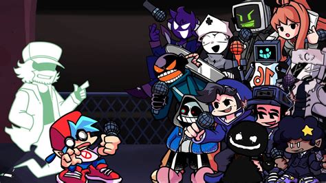 FNF Release But Different Characters Sing It Everyone Sings Release YouTube