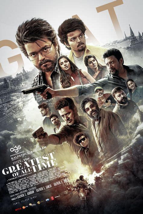 Vijay Goat Movie Poster