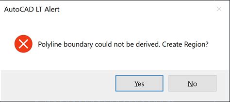 Polyline Boundary Could Not Be Derived Create Region When Running