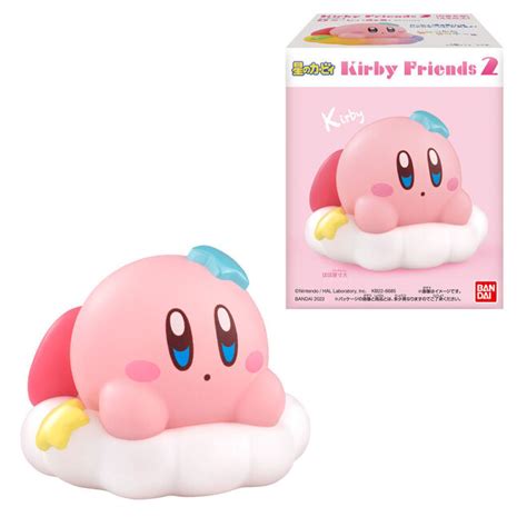 食玩「星のカービィ」kirby Friends2カービィフレンズ2発売、かわいい彩色済ソフビ人形9種類、ワドルディやレアカラーもバンダイ