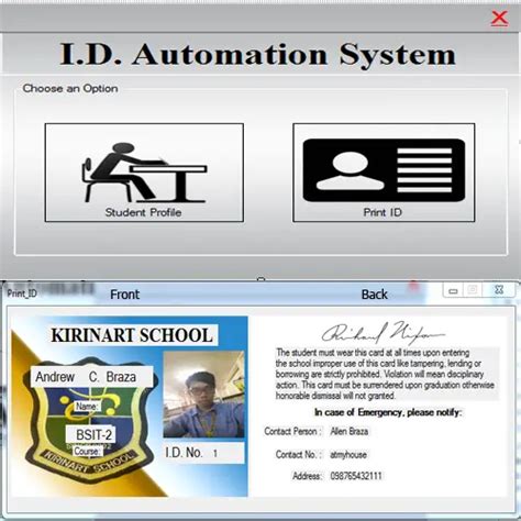 Id Automation System Using Vbnet With Source Code 2022
