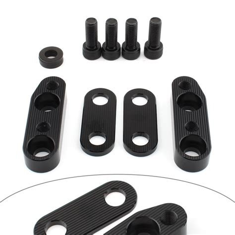 Bfy Adjustable Handlebar Risers Adapter Kit Fit Honda Goldwing 1800
