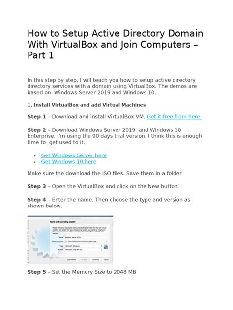 setup active directory domain pdf active directory virtualization