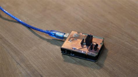 Isp Board With Pcb Edge Connector For Arduino Uno 5 Steps Instructables