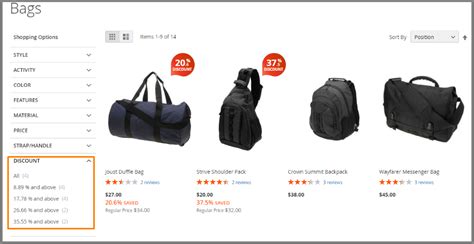 Layered Navigation Discount Filter Update Ver 20 Extait