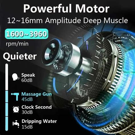 Electric Fascial Massage Gun For Deep Tissue Muscle Relaxation