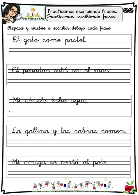 Texto De Letra Cursiva Para Copiar Revoeduca