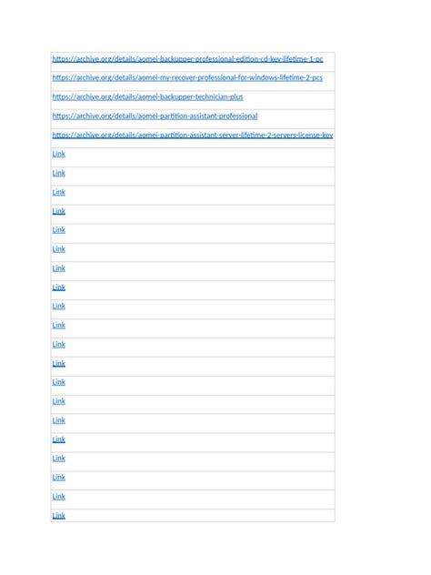 Software Keys Pdf