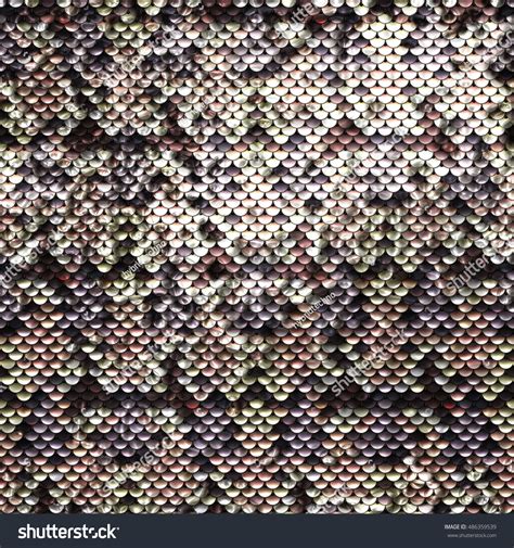 Seamless Sequins Texture Background Stock Illustration 486359539