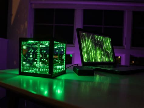 Hypercube Nano Led Infinity Cube Is Sound Reactive And App Enabled Ultrachromatic Art Gadget Flow