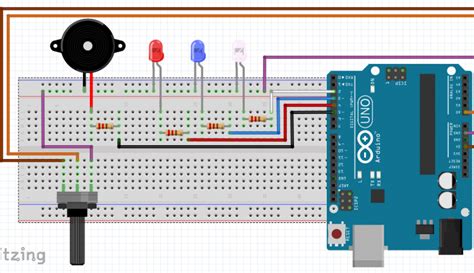 Arduinoda Potansiyometre Ile Led Kontrolü