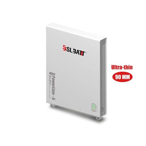 BSL Powerline 5 Lithium 51 2V 100Ah 5kWh Wall Mount Battery ESUPPLY