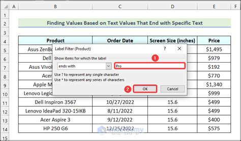 Excel Pivot Table Filter Based On Cell Value 6 Handy Examples