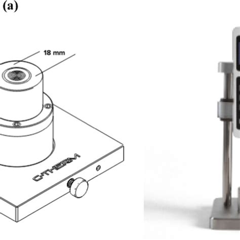 The Tcis Primary Sensor A And The Compression Test Accessory B Download Scientific Diagram