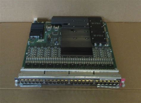 Cisco Ws X6548 Ge 45af Fabric Enabled 48 Port 10 100 1000 Ethernet Module Poe