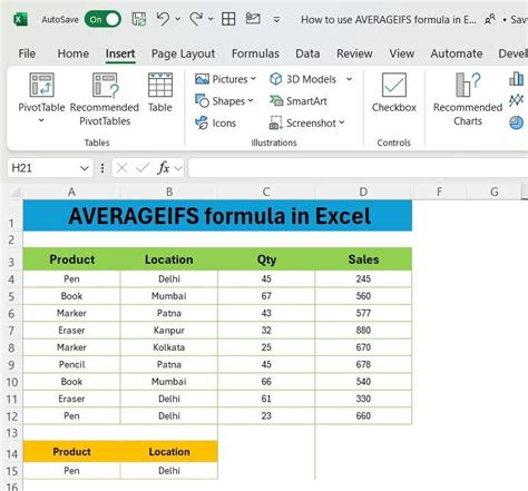How To Use Averageifs Formula In Excel Pk An Excel Expert
