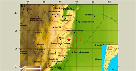 Fuerte Temblor En El Norte Del País Infobae