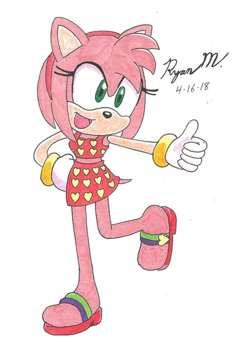 Sonic Team Amy Rose At The Beach Favourites By Airsharksquad On