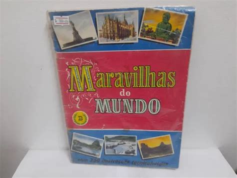 Album De Figurinhas Maravilhas Do Mundo Incompleto Parcelamento Sem Juros