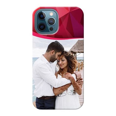 Buy Iphone Pro Max Custom Mobile Back Covers Red Abstract Design