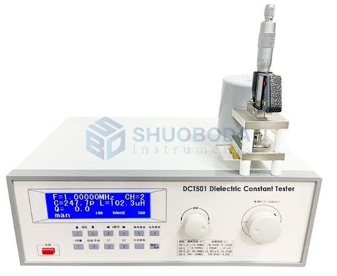 Dct501 Dielectric Constant Tester Shuoboda