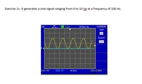 Solved USE OSCILLOSCOPE TO ANSWER QUESTIONS AND SHOW Chegg