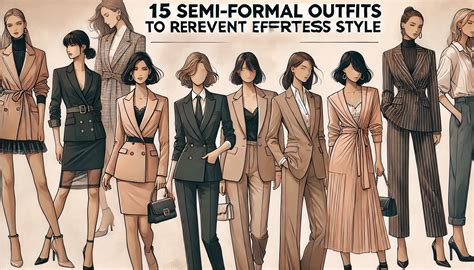 15 Semi Formal Outfits To Reinvent Effortless Style Scents Universe