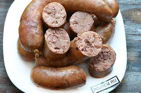 Печёночная колбаса - пошаговый рецепт с фото