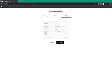 HoneyBook Creating An Invoice Flow On Web Page Flows