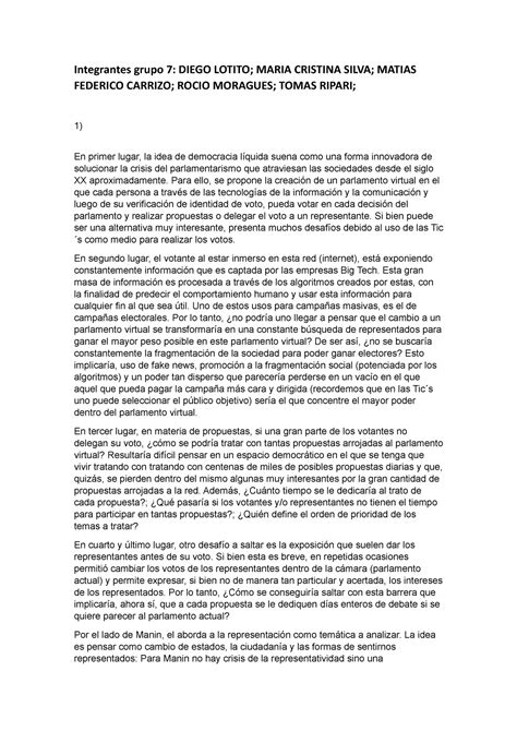Grupo 7 uv 2 parcial Resumen Introducción a la problemática del mundo