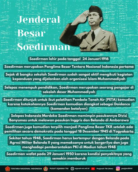 INFOGRAFIS MENGENAL TIGA TOKOH JENDERAL BINTANG LIMA DI INDONESIA Pusat Sejarah TNI