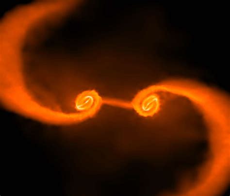 Colliding Galaxies Simulated Universe Today