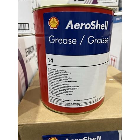Jual Aeroshell Grease 14 Mineral Grease For Aircraft 3kg Shopee